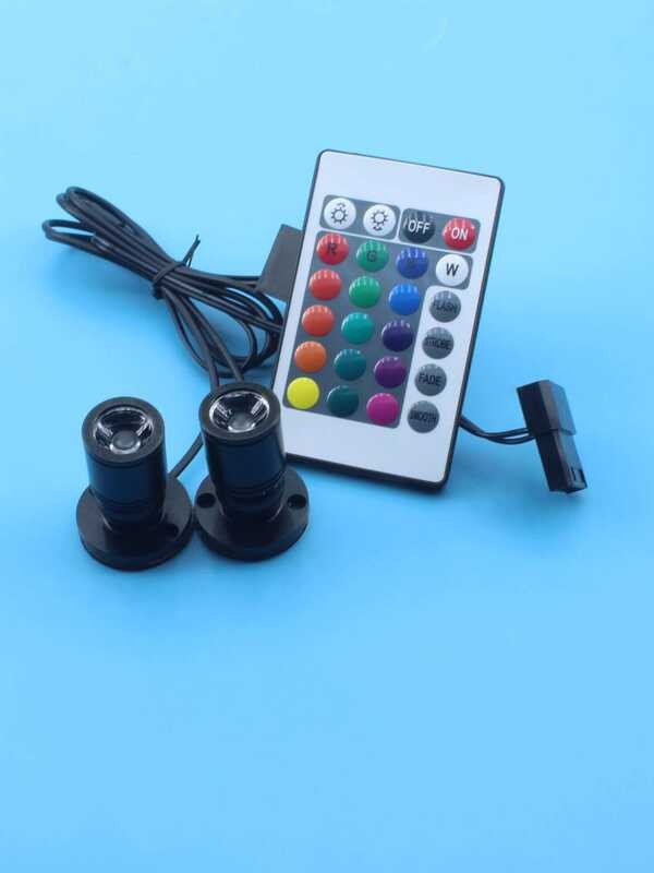 Computer Case LED Small Spotlight Host Graphics Card Ambient Figurine ...