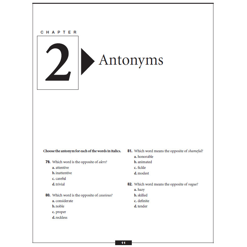 Professional Civil Service Exam Reviewer Synonyms, Antonyms, Analogy ...