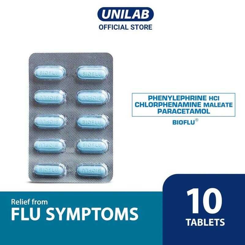 Bioflu 10S (For Cough, Colds & Flu) | Shopee Philippines