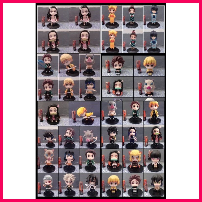 Demon Slayer Chibi Action Figure Part 1 (KO/BL) | Shopee Philippines