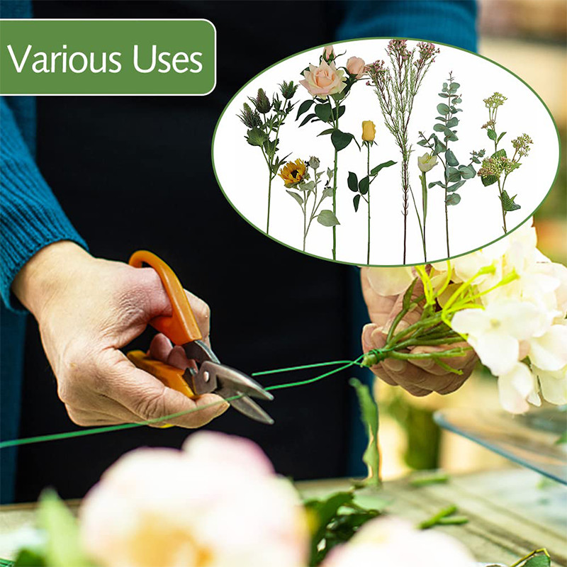 100Pcs Floral Wire Stems Floral Star Stem Iron Wire Flower Floral Stem ...