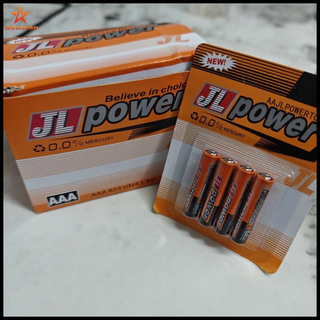 NO.1 JL POWER AA/AAA /D Battery | Shopee Philippines