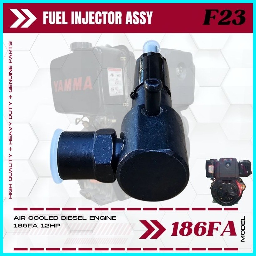Fuel Injector Assy 186FA 12HP Air Cooled Diesel Engine | Shopee Philippines