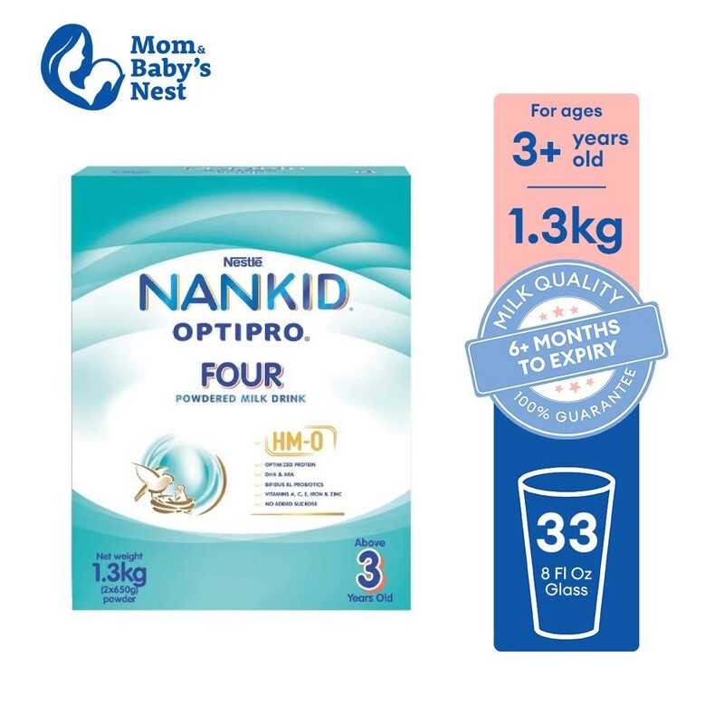 NAN Kid Optipro Four Powdered Milk For Children Above 3 Years Old 1.3Kg ...