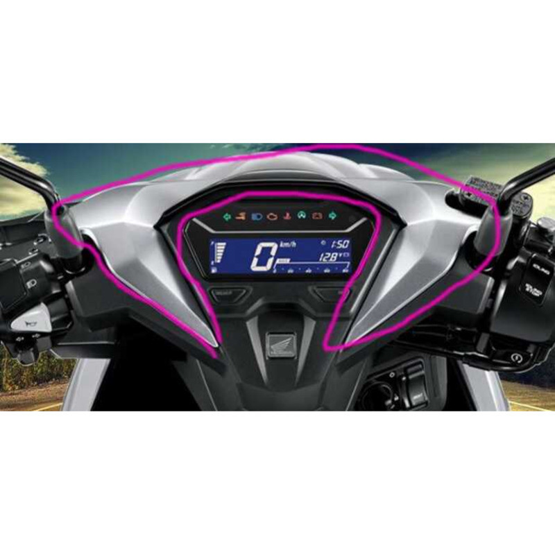 Front Handle Top Cover Honda Click 125I/150I V2 (Carbon Hydrodip ...