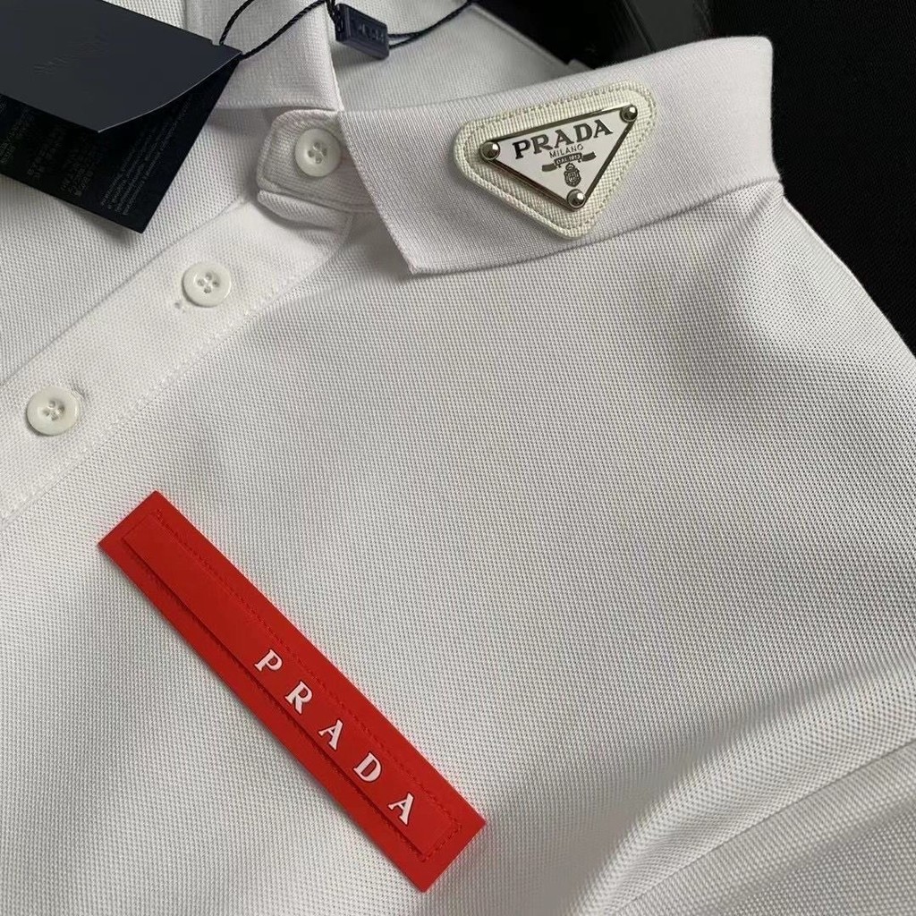 【New_PRADA】25 Light Luxury Trendy Brands, Triangle Neckline Embroidery ...