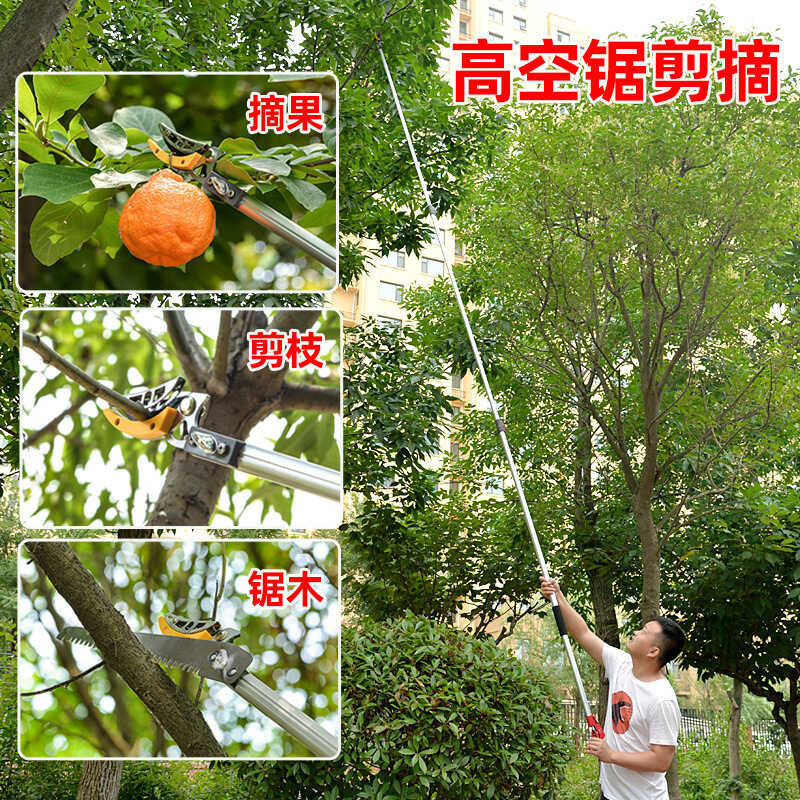 Fruit Picking Tool Pruning Shears Telescopic High-Reach Fruit Picking ...