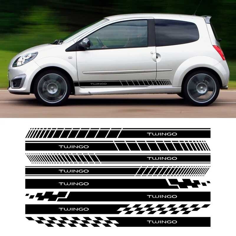 Pang Iba-Iba Uri Ng Car Door Side Stickers Para Sa Renault Twingo 1 2 3 ...