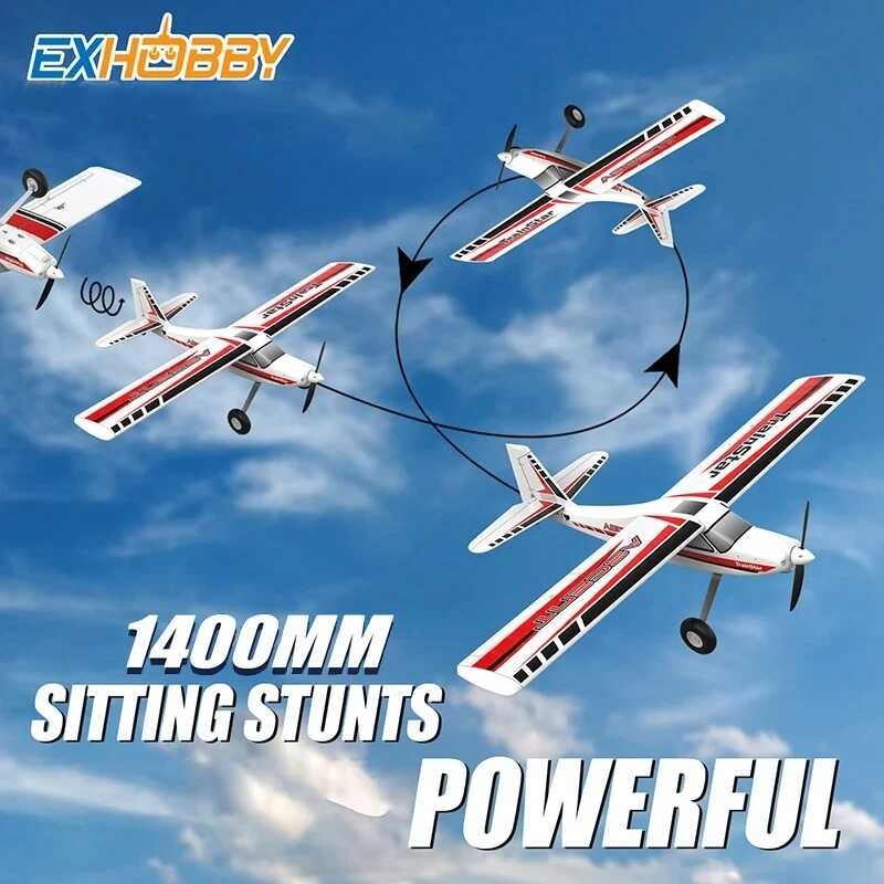 747-8 Exhobby PNP 1400Mm RC Ascent 4 Channel Rc Airplane Over-Grade ...