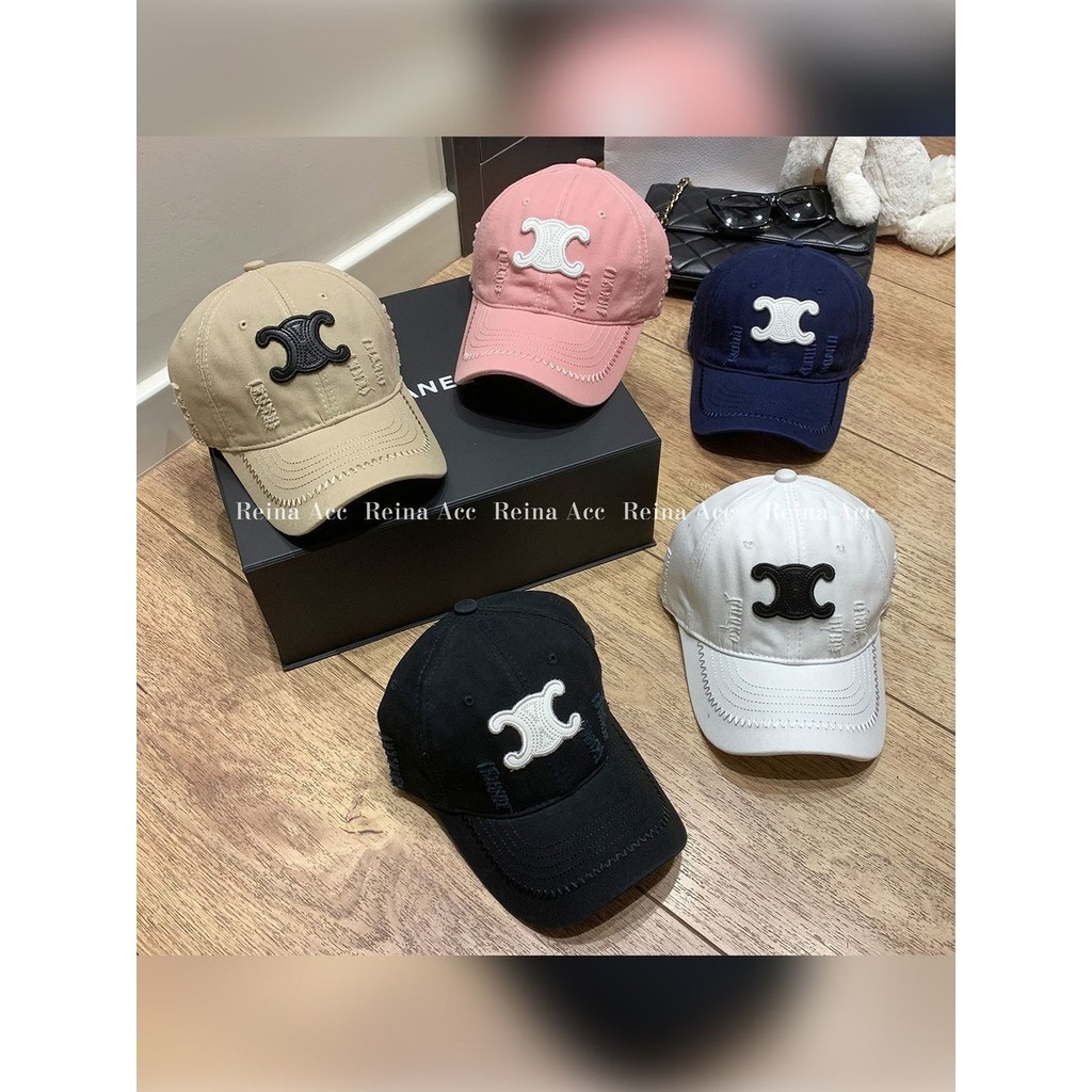 Celine Arc De Triomphe Baseball Cap Showing Face Little Girl's Peaked ...