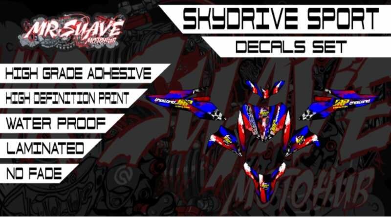 Skydrive Suzuki Sport JRP Decals Set | Shopee Philippines