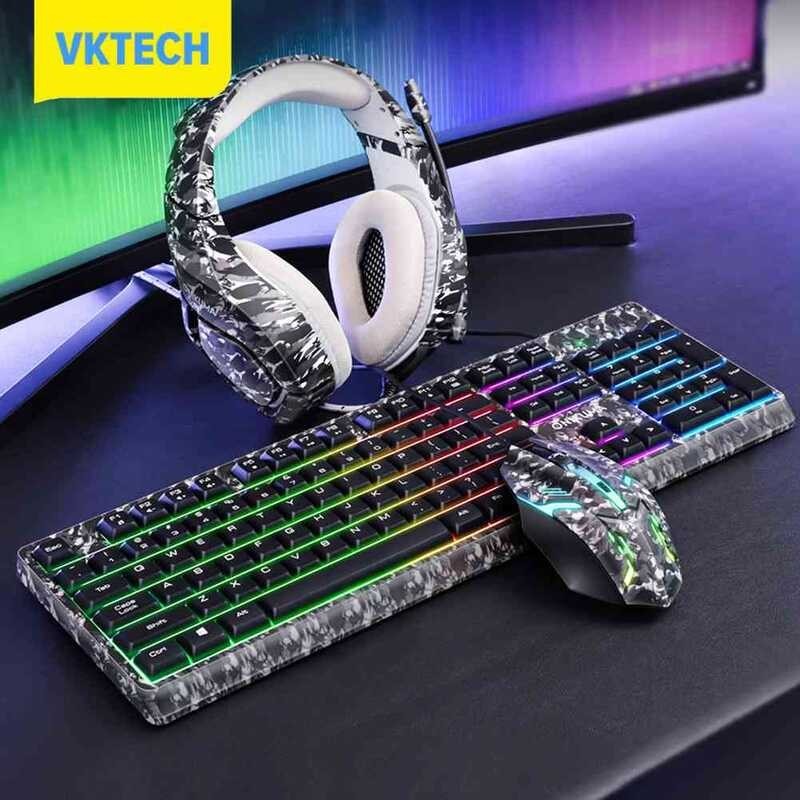 Earphone Tatlong Gaming Piece Set Wired Keyboard Mouse Headset DPI Na ...