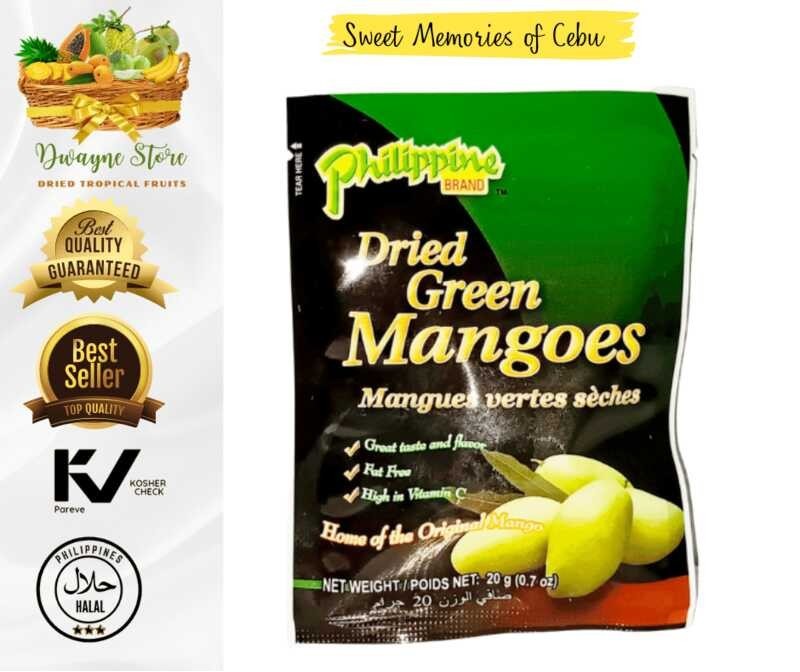 PHIL DRIED Green Mango SLICE 20G | Shopee Philippines