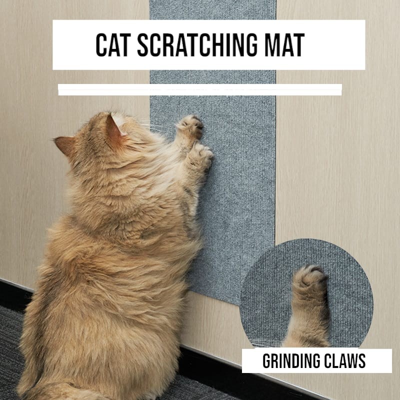 Multi-function Wall Sticker Cat Climbing Self-adhesive Carpet ...