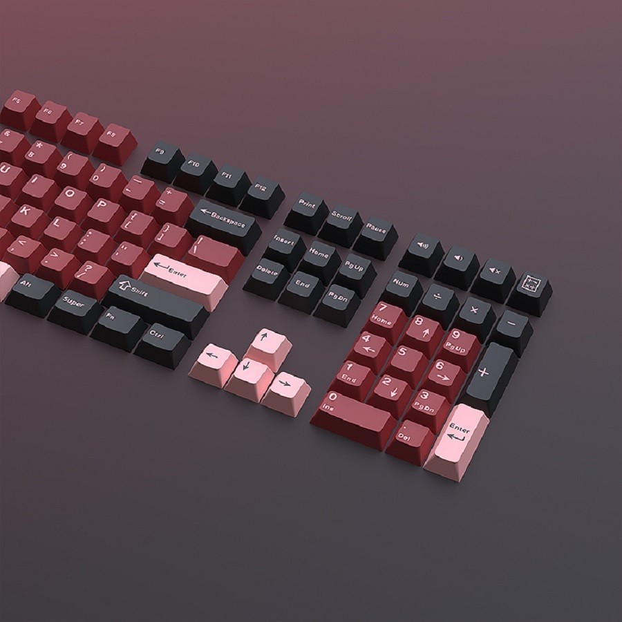 Dark Style Keycaps Doubleshot PBT Cherry Profile for All MX Type ...