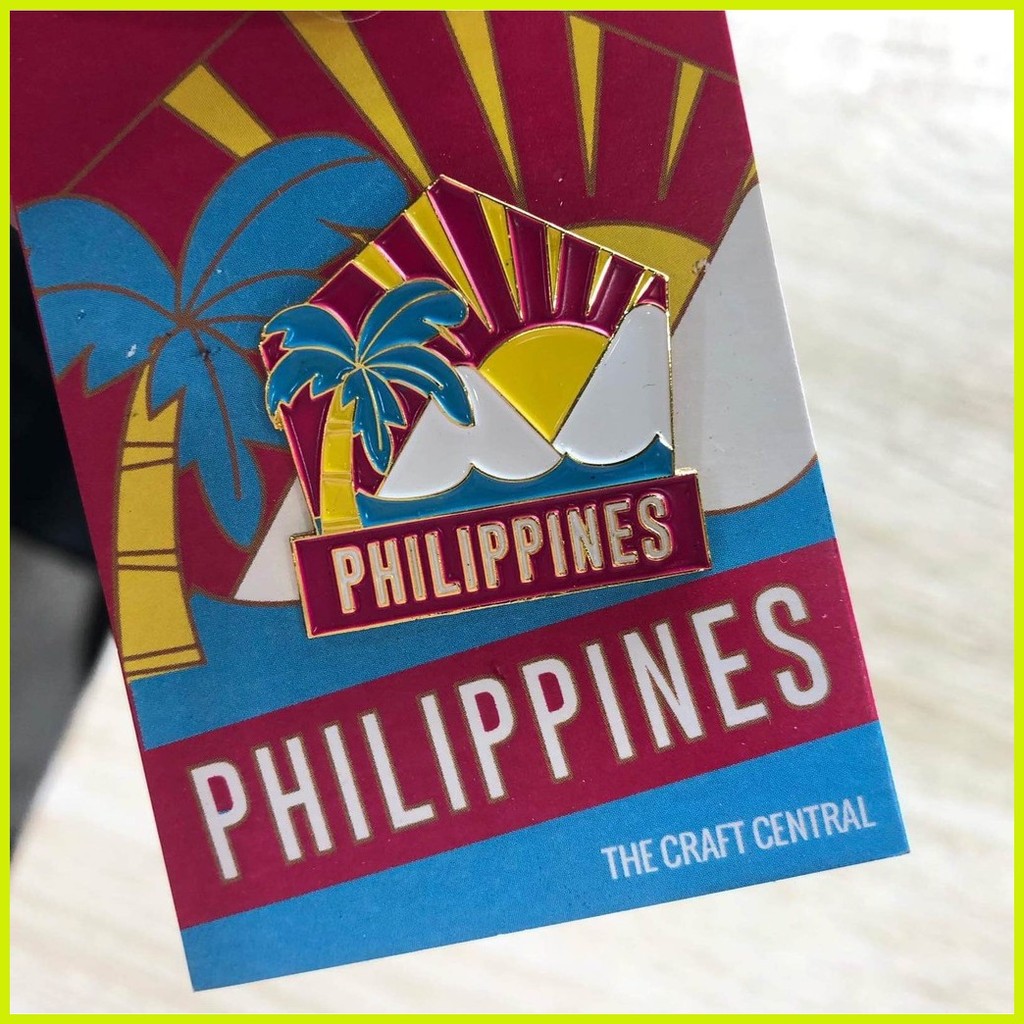 § PHILIPPINE PARADISE ENAMEL PINS - THE CRAFT CENTRAL | Shopee Philippines