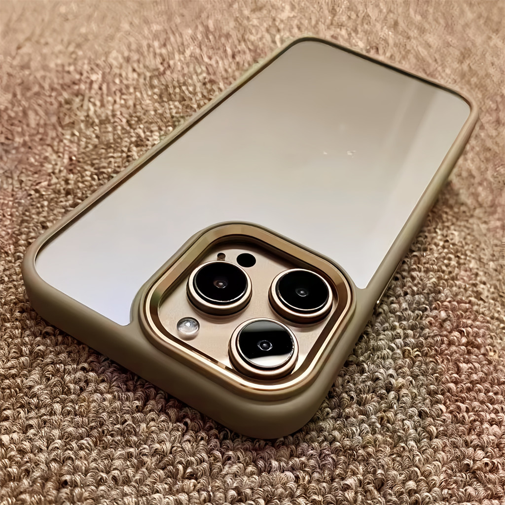 Luxury Metal Frame Phone Case For iPhone 16 15 14 13 12 Pro Max Plus ...