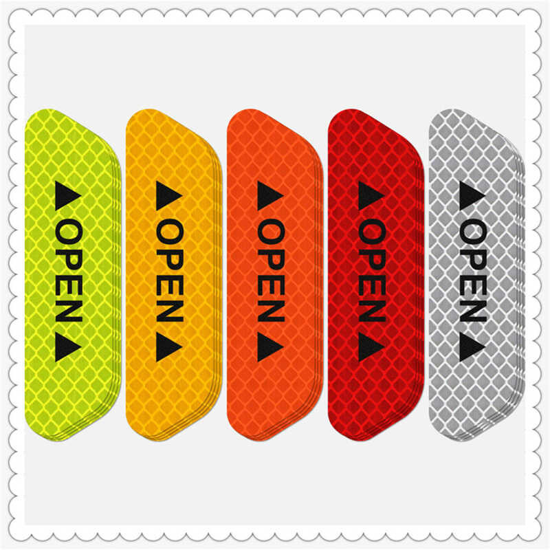 Exterior car Accessories Reflective Door Stickers DIY for Renault ...