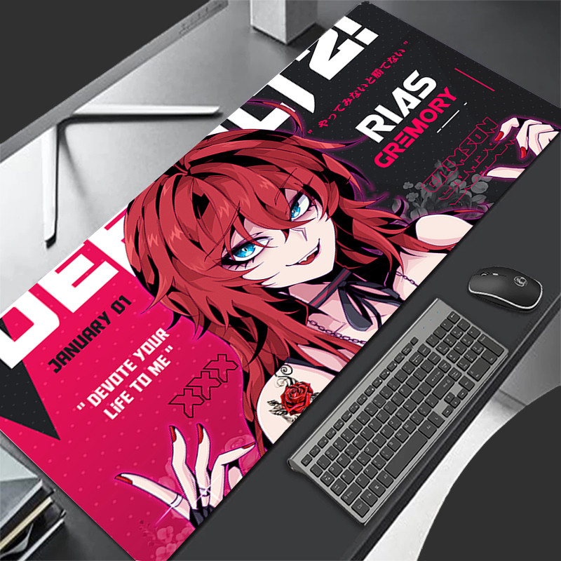 Mouse Carpet Mause Pad Gamer Albedo Anime Sexy Girls Keyboard Mat Pads ...