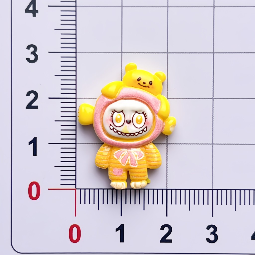 Cartoon Labubu Crocs Jibbitz Doll Jibitz Croc Diy Shoe Charms Resin ...