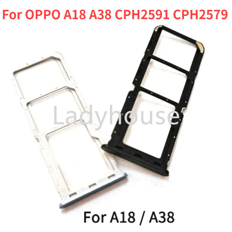 Sim Card Tray Holder Slot For OPPO A18 A38 CPH2591 CPH2579 Sim Card ...