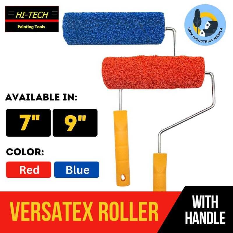 Hi-Tech Versatex Roller With Handle 7" 9" Available Colors Red Or Blue ...