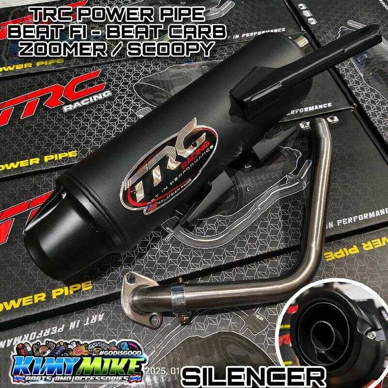 TRC POWER PIPE CLICK AND 150 click v2-v3-v4 nmax aerox v2 m3 mio i 125 ...