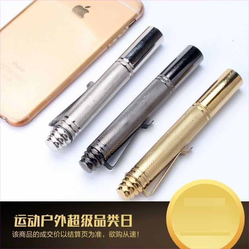 Mini Self-Defense Baton Telescopic Pen Fighting Weapon Car Window ...