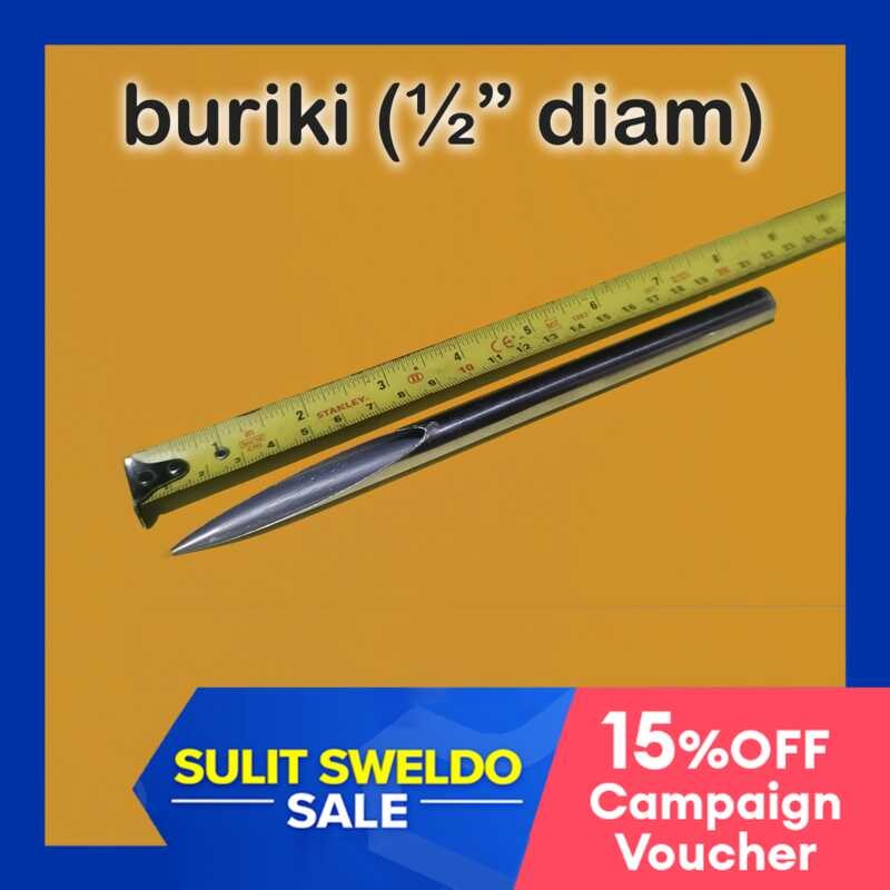 BURIKI Sack Sampler ½-Inch Diameter Stainless Steel Pipe Pang Burike Ng ...