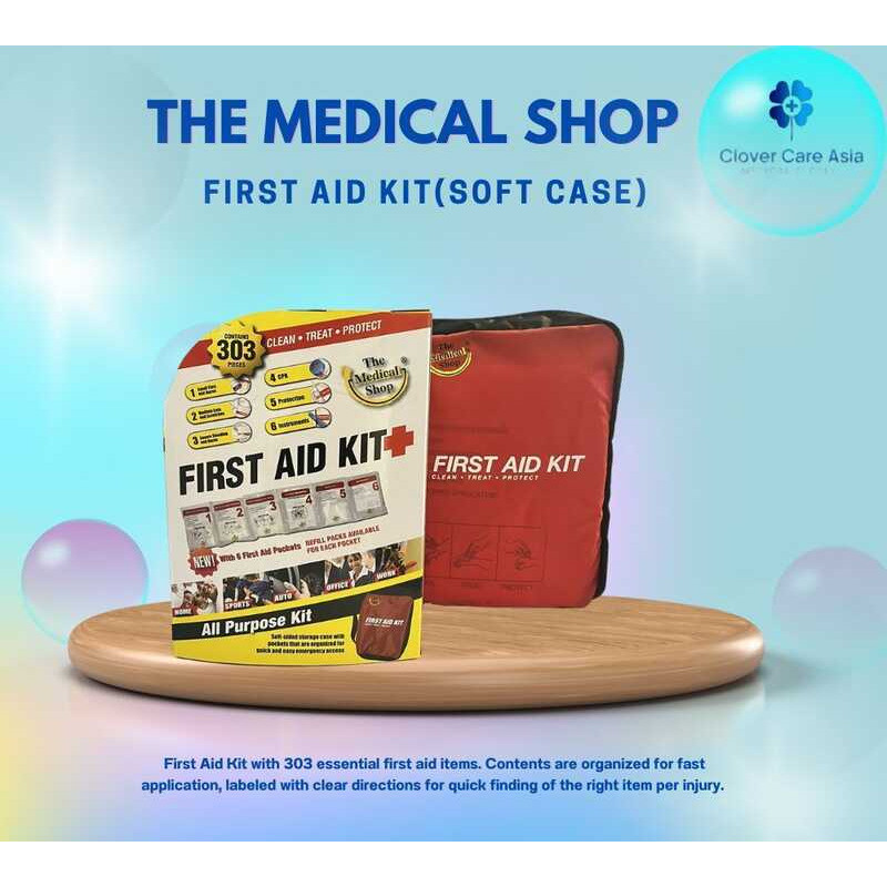 THE MEDICAL SHOP First Aid Kit Soft Bag (Per Kit) C21 | Shopee Philippines