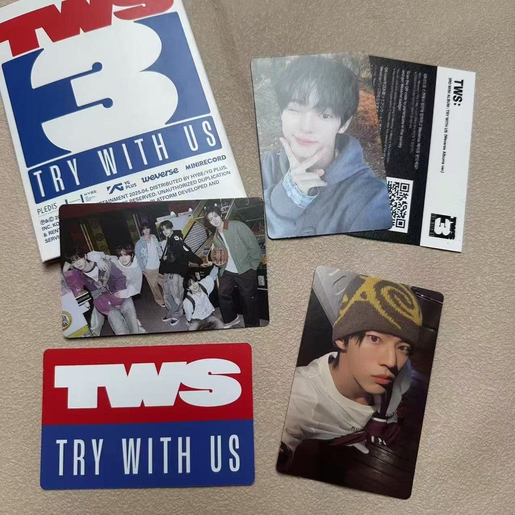 TWS 3rd Mini Album 'TRY WITH US' (Wvs Albums Ver.) | Shopee Philippines
