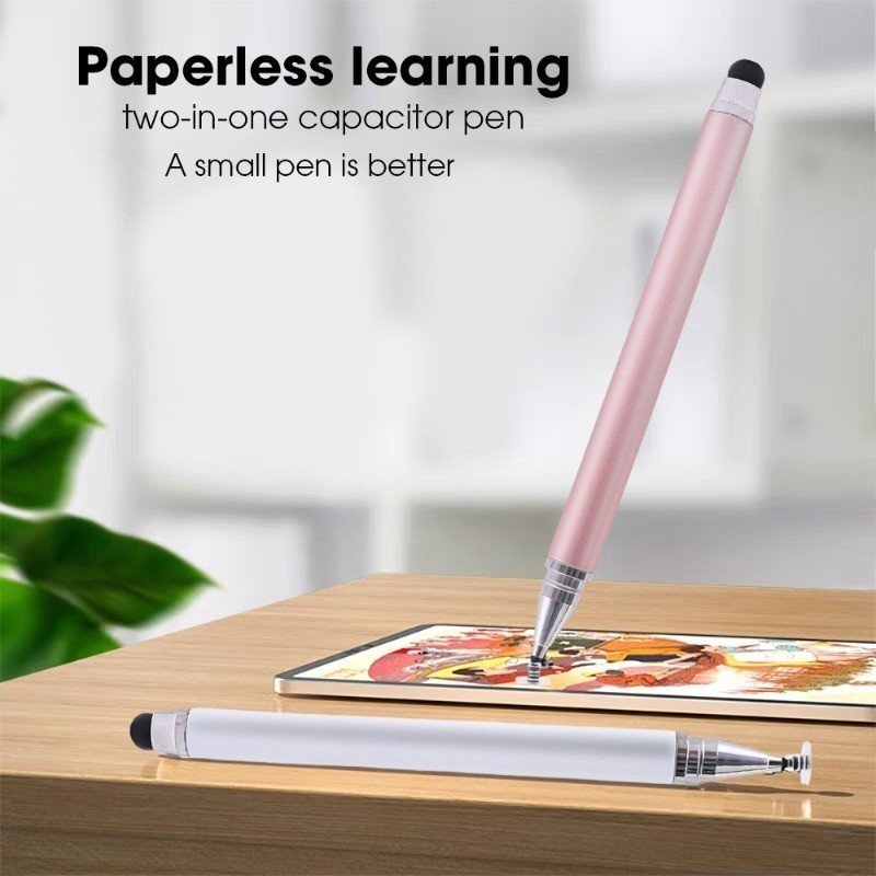 2 in1 Tablet Pen Drawing Screen Touch Pen / Draw Handwriting Double ...