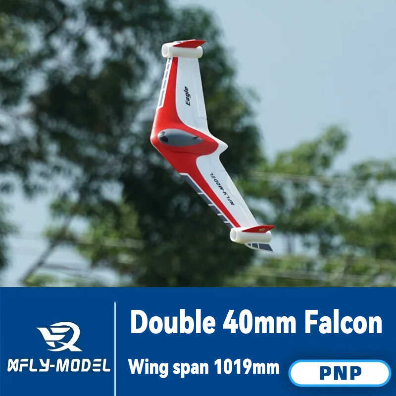 Xunfei Double 40Mm Falcon RC Aircraft Span 1019Mm Flight 5-10 Minutes ...