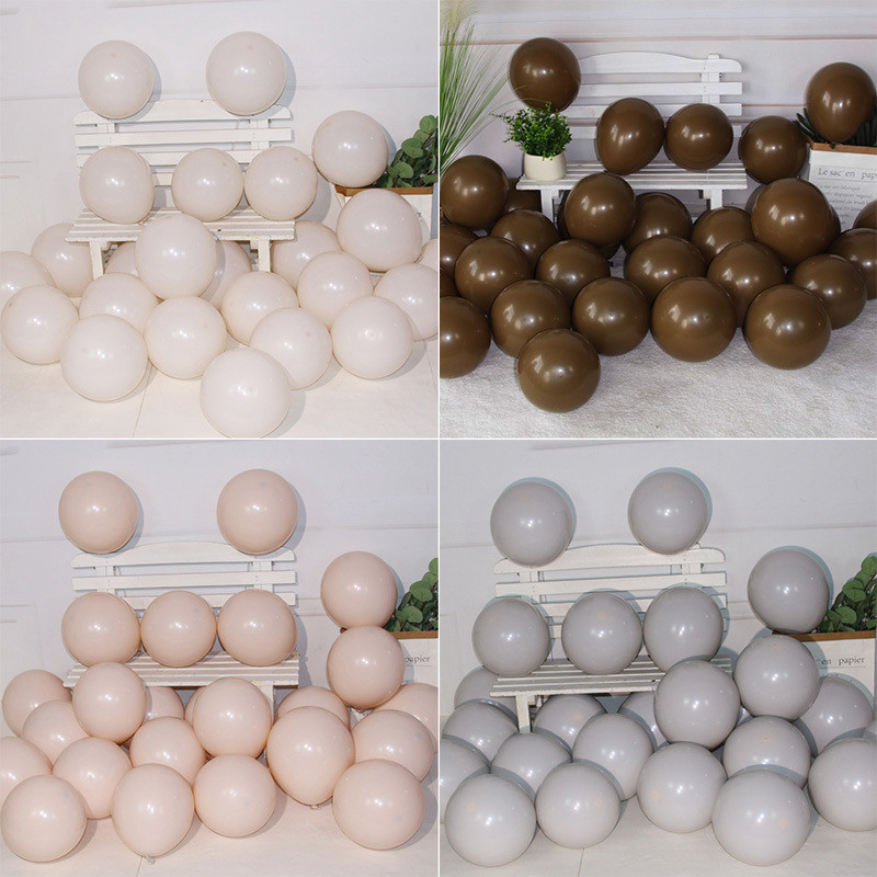 12 Inch 20 Pcs Retro Style Latex Balloon Birthday Party Set Decoration ...