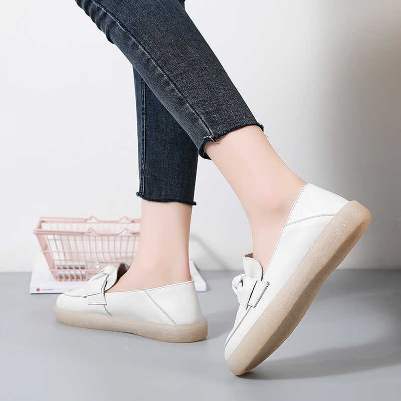 Bagong 2024 Apat Panahon Lahat Ng Mga Kaswal Iisang Kababaihan Katad ...