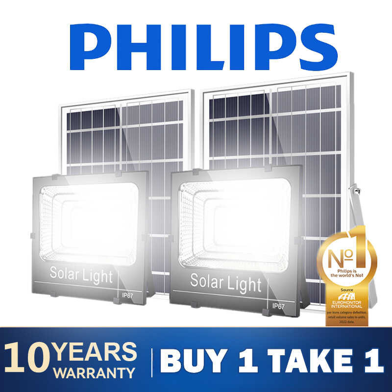 PHILIPS 10 Year Warranty 1000W Heavy Duty Solar Led Outdoor Flood Light ...