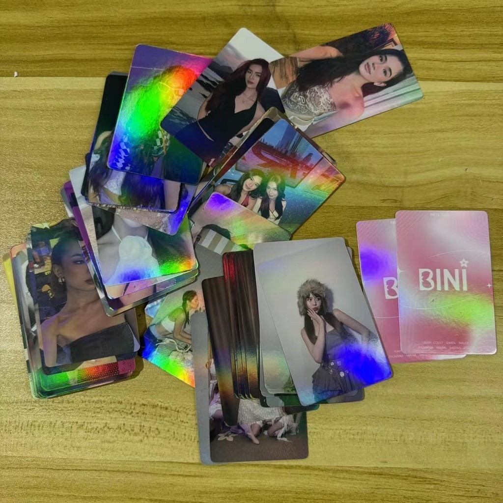 BINI Photocard 50pcs LOMO Card Sticker Photo Card 30/55/60 Pcs Postcard ...