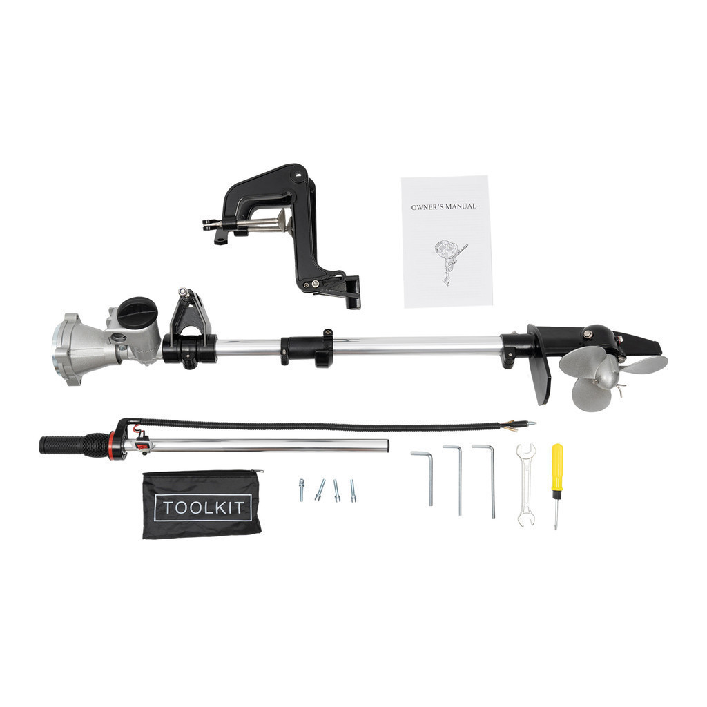 1.6KW 4 Stroke Outboard Motor High Power Inflatable Boat Engine ...