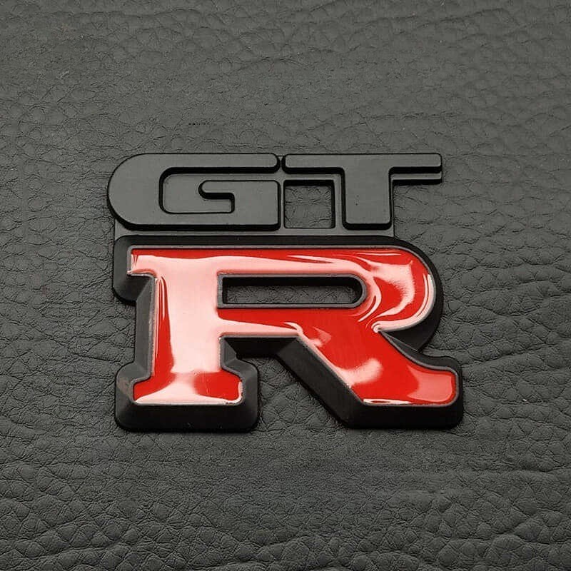 1Pcs 3D Metal GTR Logo nissan gtr emblem gtr 150 emblem For NISSAN GTR ...