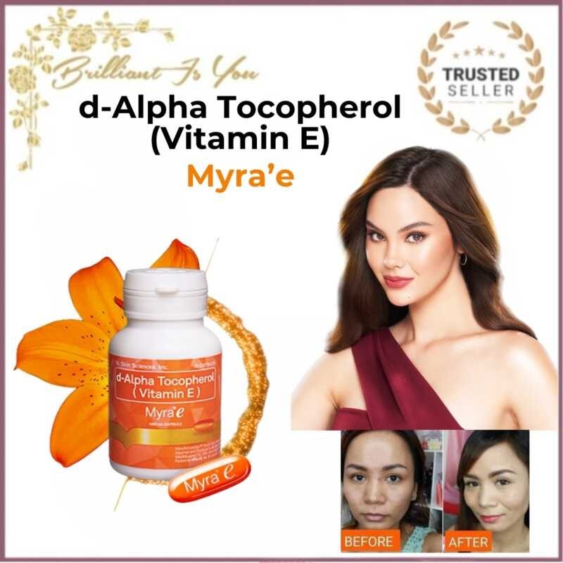 HLL 100% MGA EFFECTIVE 30 Capsules Myra E 400 IU Capsule D Alpha ...