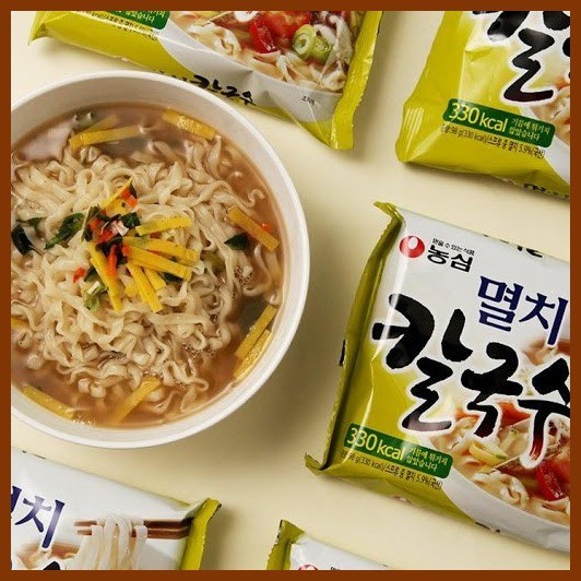 ♨ ⏐ Nongshim Non-spicy Veggie Kalguksu Kal Guk Su Korean Soup Noodles ...