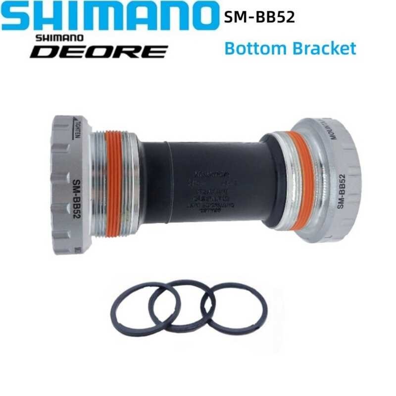 Shimano Deore Series Sm-Bb52 Para Sa MTB Mountain Bike Threaded Type Bottom Bracket HOLLOWTECH ...