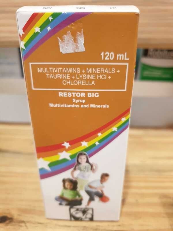 Restore big syrup multivitamins+mineral 120ml | Shopee Philippines