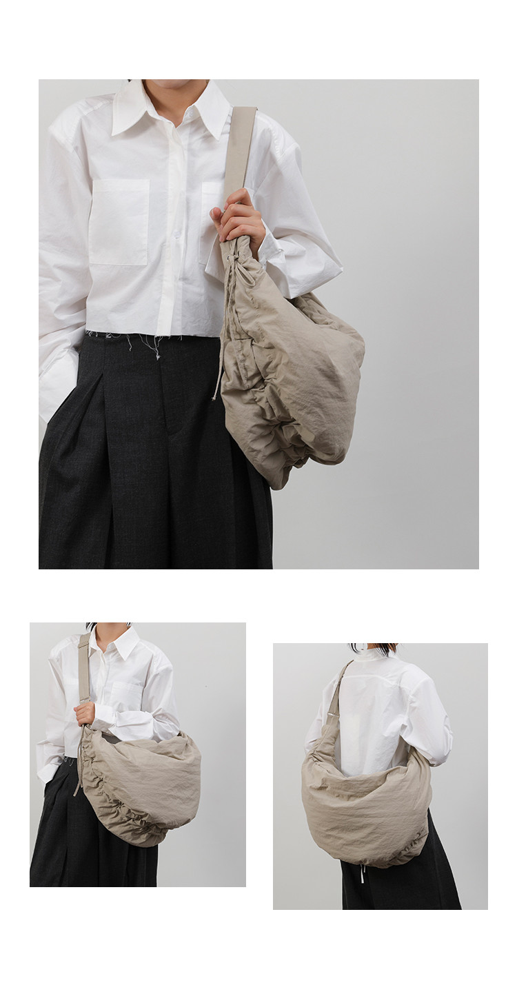 CANOPY Crossbody Oversize Nylon Bag Cos Women Dumpling Bag Shoulder Bag ...