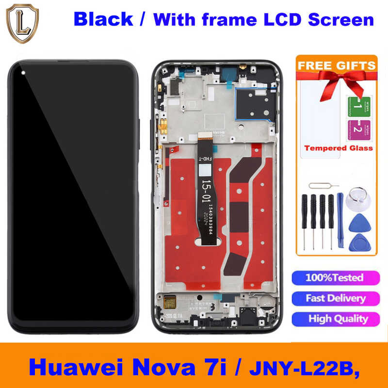 Original 100% Tested 6.4 ” For Huawei Nova 7I Jny-Lx2 Jny-L21a Jny-L21b ...