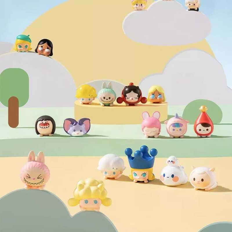 1 MART Action Toys Dimoo Molly Labubu Pucky Zimomo YOKI Gummy Crybaby ...