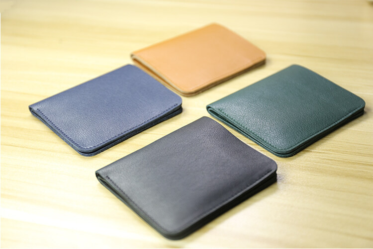 Ultra Thin Small Wallet Short Cowhide Casual Mens Vertical Simple ...