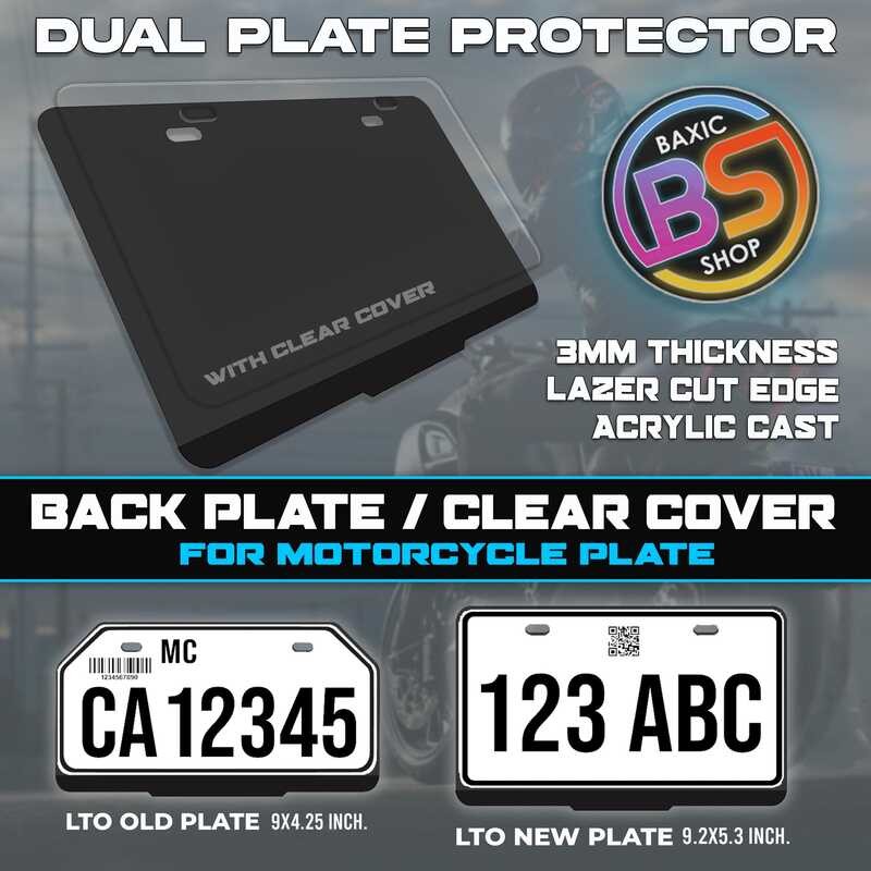 2025 Mga Cover at Back Plate Protector ng Motorcycle | Shopee Philippines