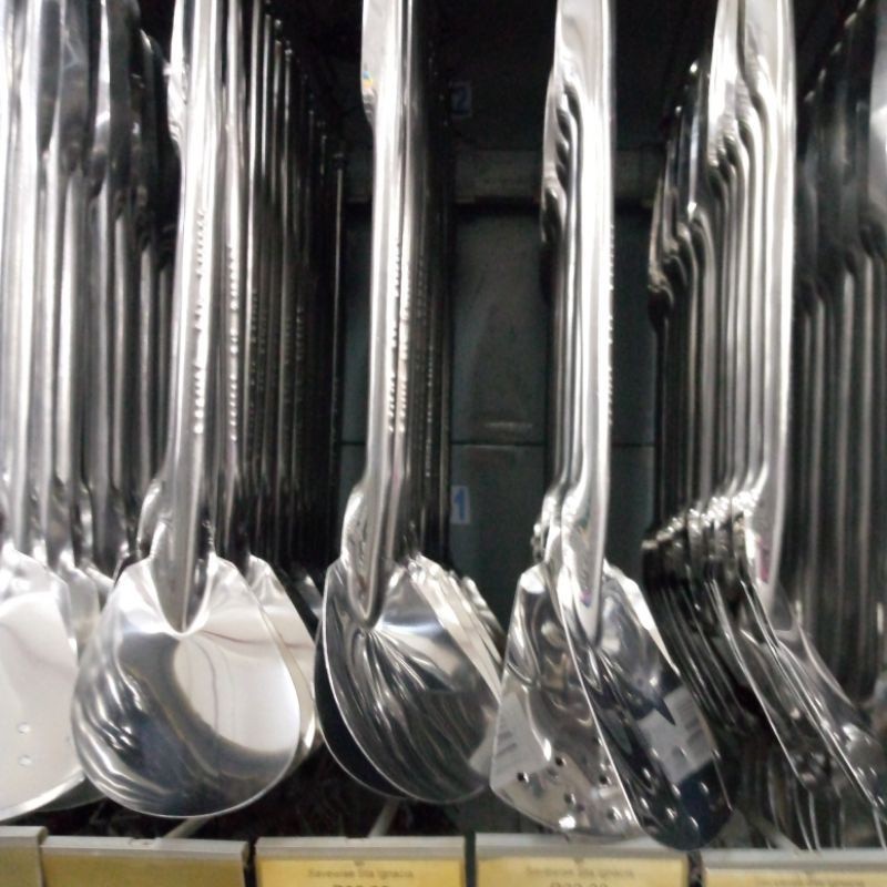 Big sandok/sianse 55cm/68cm and 80cm long (stainless steel) | Shopee ...