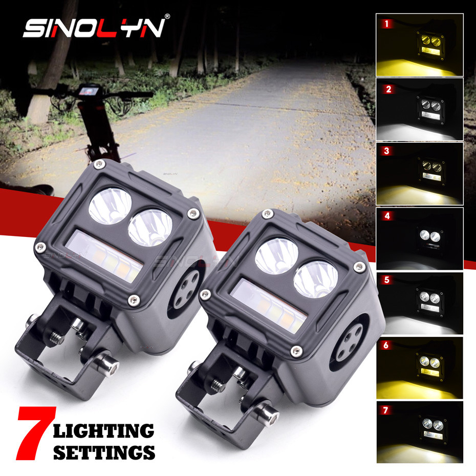 Night Ranger Mini Cube Premium Driving Lights MDL Auxiliary Lights Work ...